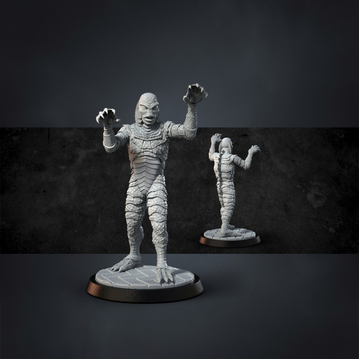 3D Printable MINIATURES for HORROR GAMES - COMPLETE SET -Merchant ...