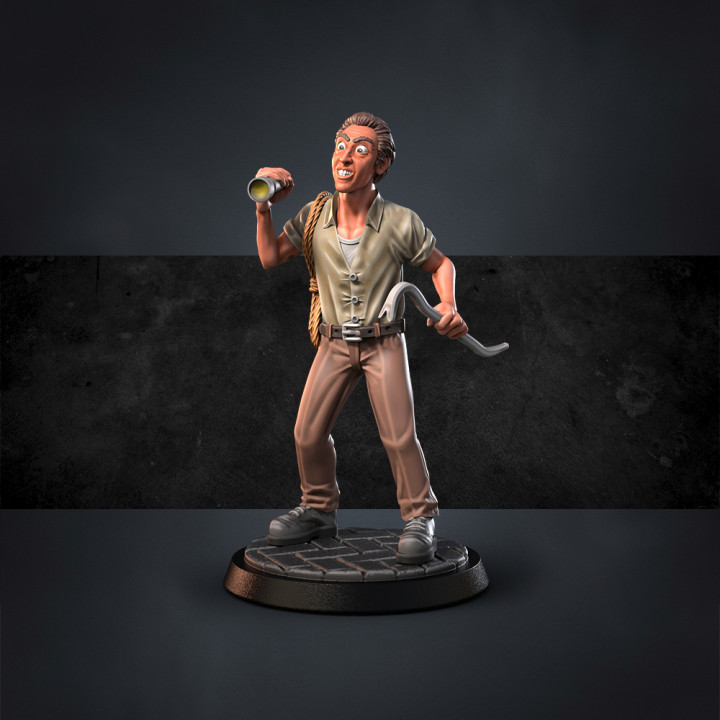 3D Printable MINIATURES for HORROR GAMES - COMPLETE SET -Merchant ...