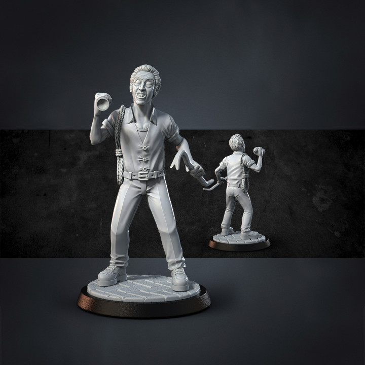3D Printable MINIATURES for HORROR GAMES - COMPLETE SET -Merchant ...