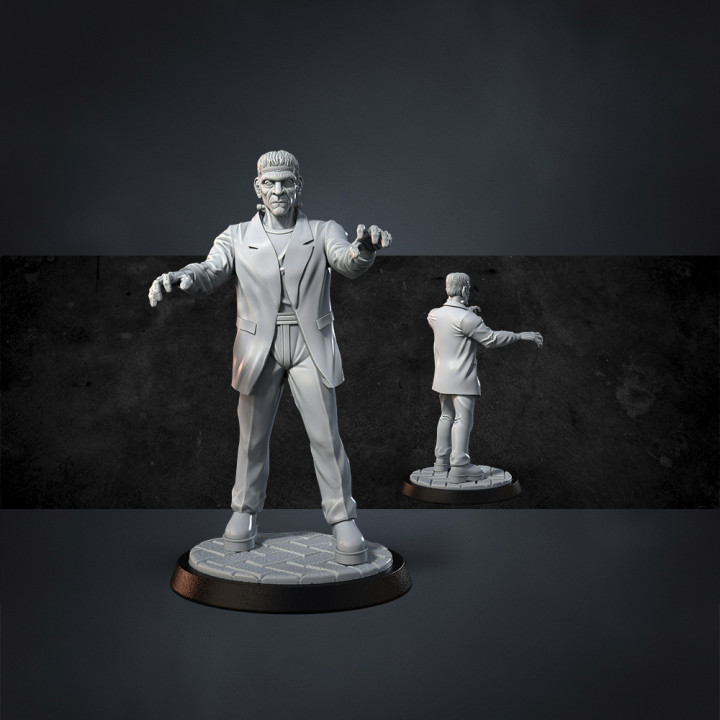 3D Printable MINIATURES for HORROR GAMES - COMPLETE SET -Merchant ...