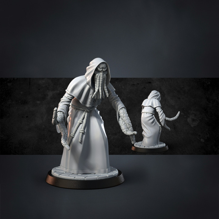 3D Printable MINIATURES for HORROR GAMES - COMPLETE SET -Merchant ...