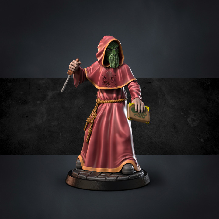 3D Printable MINIATURES for HORROR GAMES - COMPLETE SET -Merchant ...