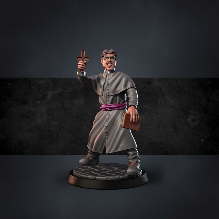 3D Printable MINIATURES for HORROR GAMES - COMPLETE SET -Merchant ...