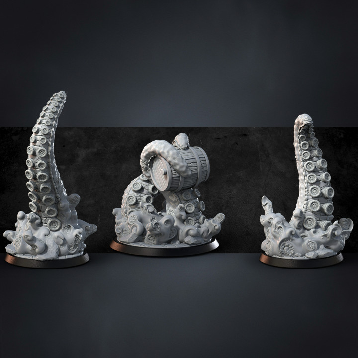 3D Printable MINIATURES for HORROR GAMES - COMPLETE SET -Merchant ...