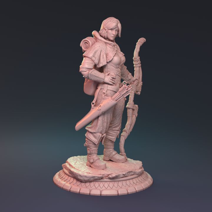 3D Printable Mirrah by HardWitch-Games