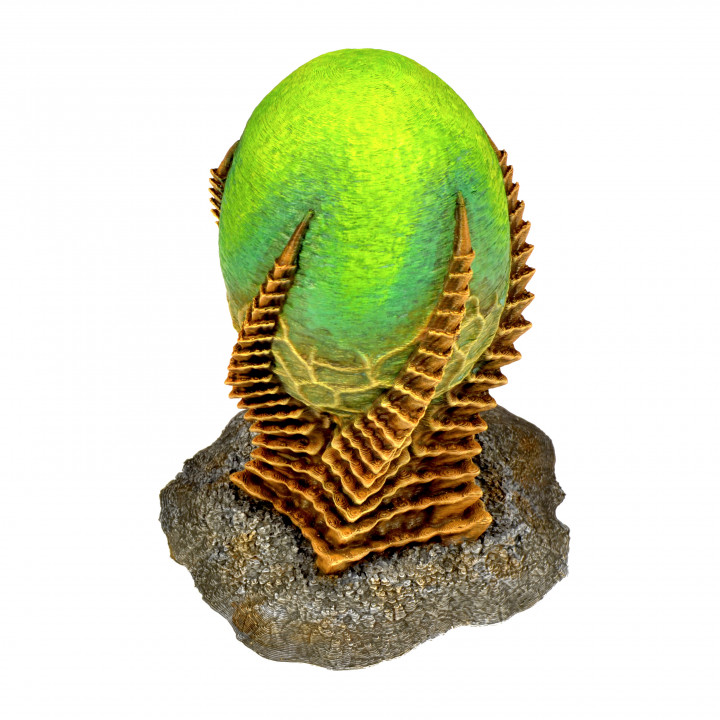 3D Printable Alien Chrysalis by Dani Amengual