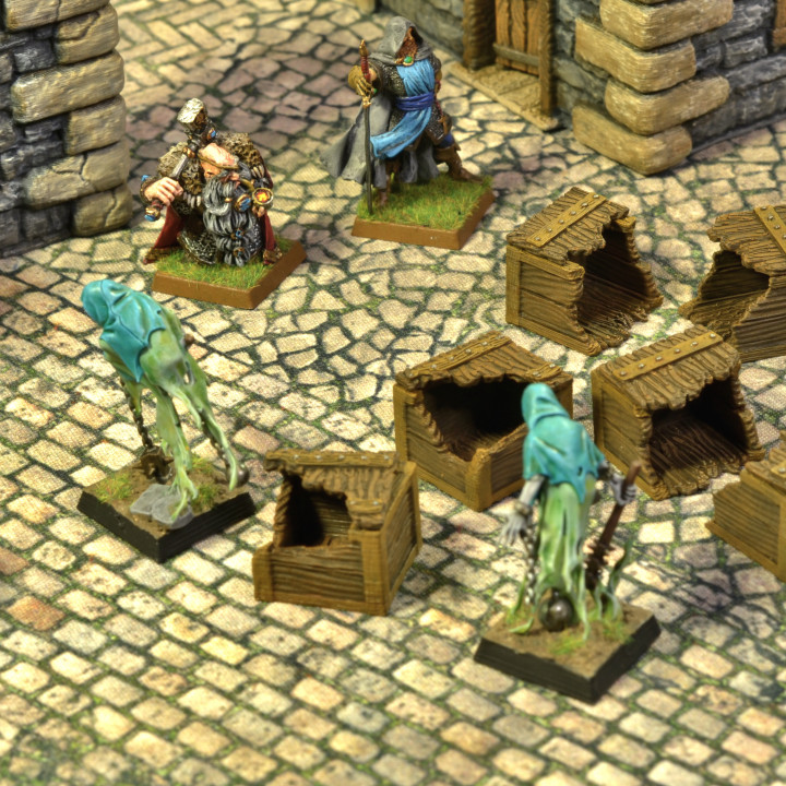 3D Printable Broken Wood Boxes by Dani Amengual