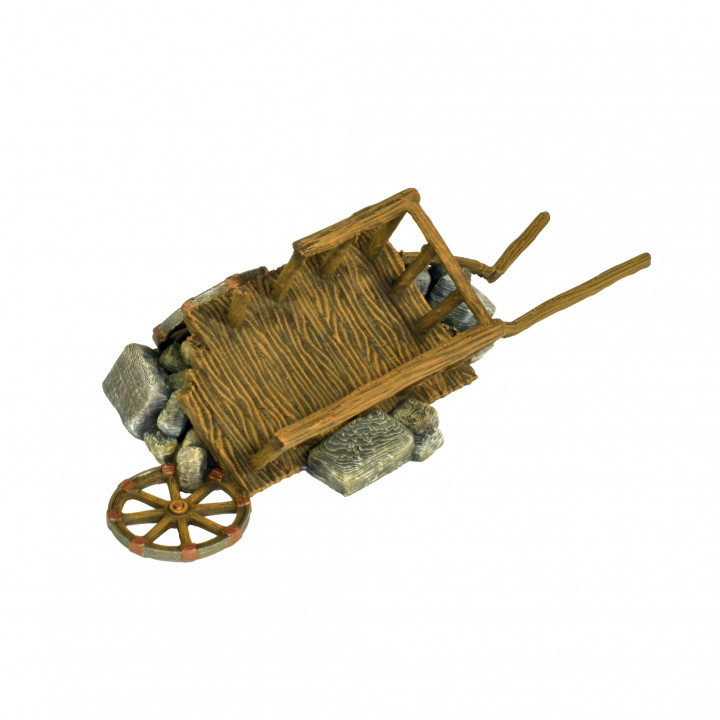 3D Printable Broken Cart by Dani Amengual