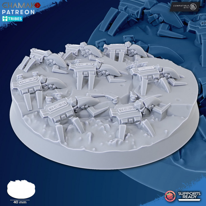 3D Printable Creeping Wraiths by Ghamak