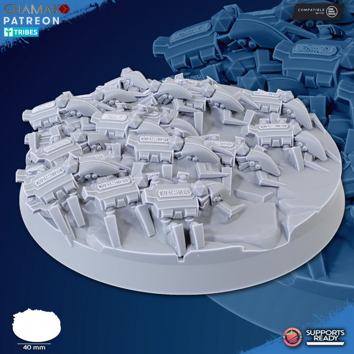 3D Printable Creeping Wraiths by Ghamak