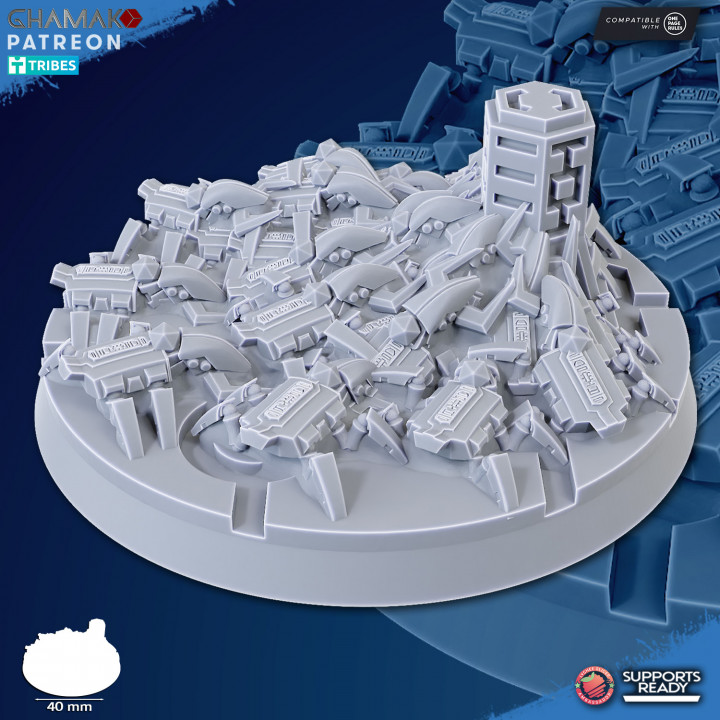 3D Printable Creeping Wraiths by Ghamak