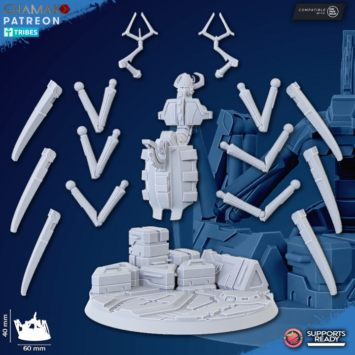 3D Printable Creeping Wraiths by Ghamak