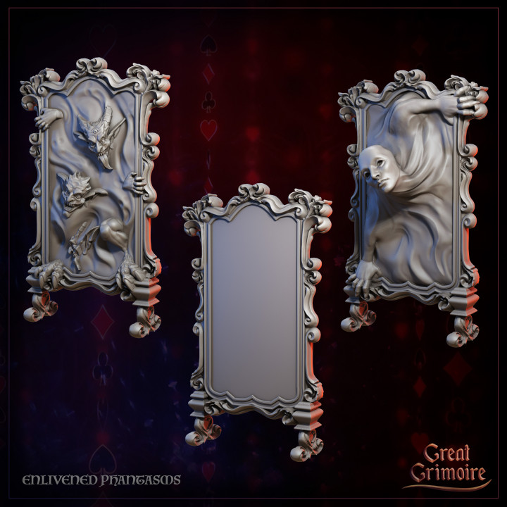 3D Printable Enlivened Phantasms by Great Grimoire