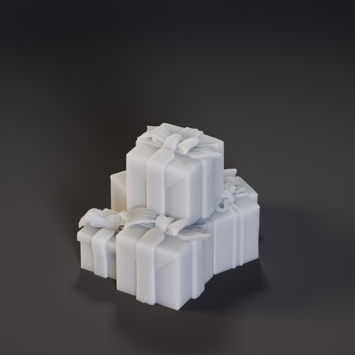 3D Printable Christmas Present by Tilesmith