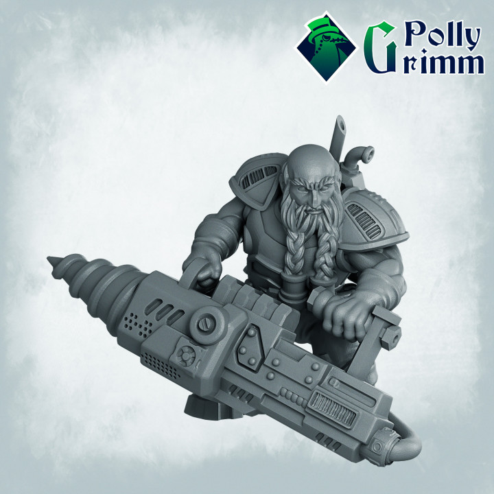 3D Printable Sci-fi tabletop miniature. Galaxy Dwarf. Space Rocks! by ...