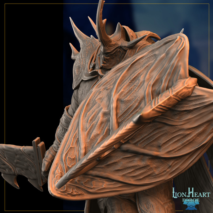 3D Printable Beetle Knight by Lion Heart Forge