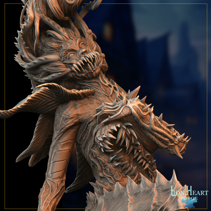 3D Printable Plant woman (Carnivora) by Lion Heart Forge