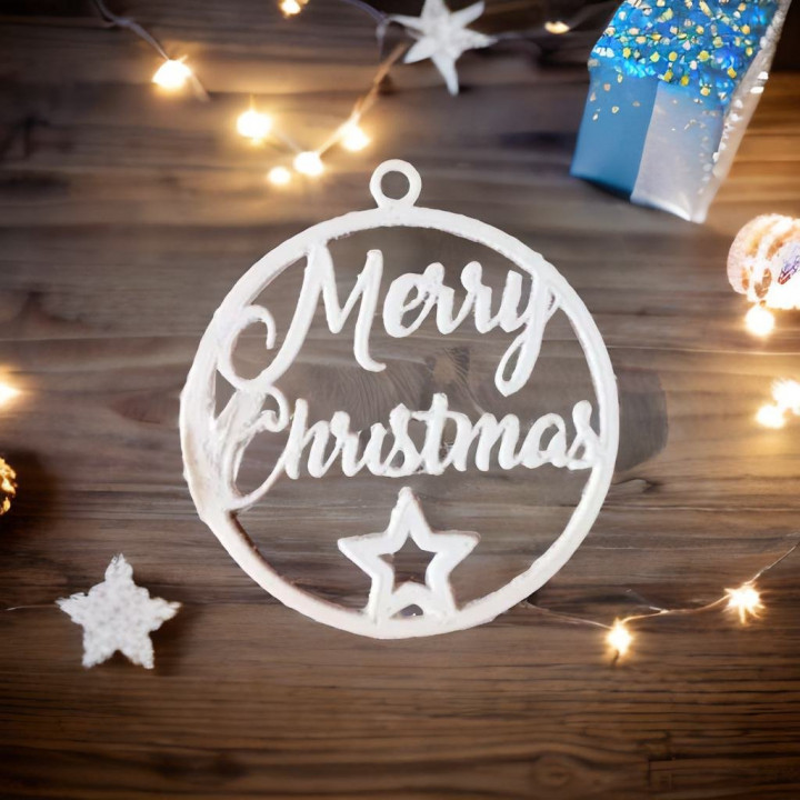 3D Printable 3D printed Christmas ornament by Rahul Goyal