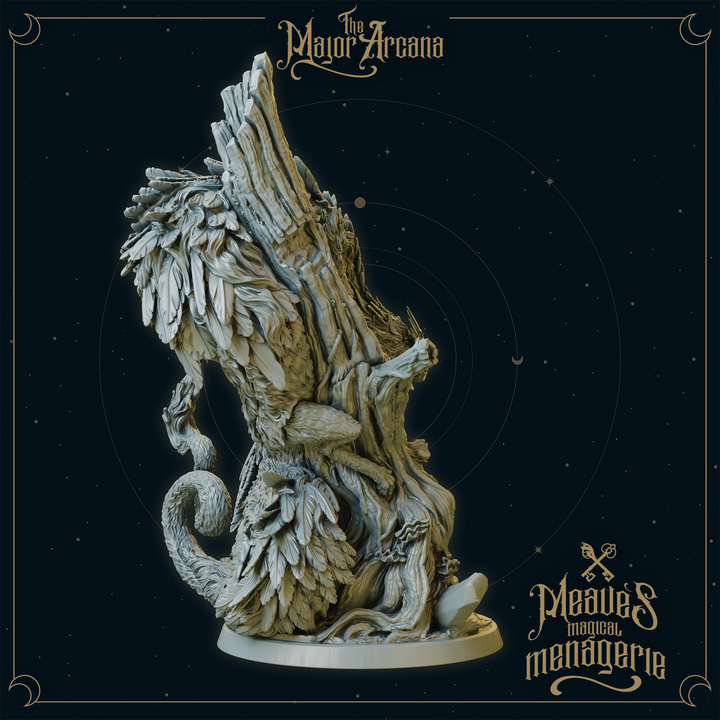 3D Printable Illwyn, the Fox - Fey Fox Creature by The Major Arcana