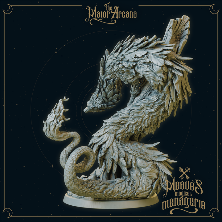 3D Printable Illwyn, the Fox - Fey Fox Creature by The Major Arcana