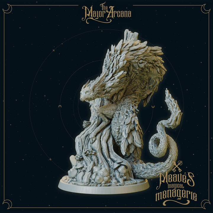 3D Printable Illwyn, the Fox - Fey Fox Creature by The Major Arcana