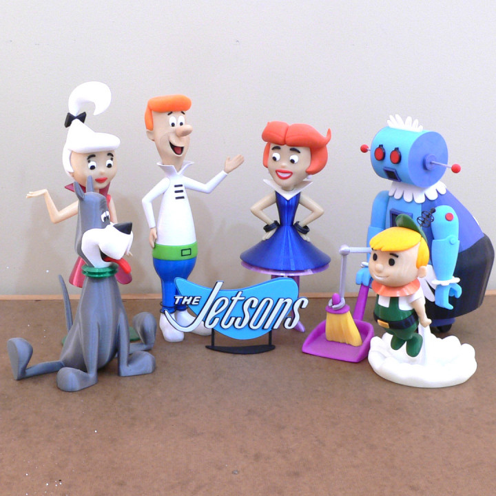 3D Printable The Jetsons Logo by Steve Solomon