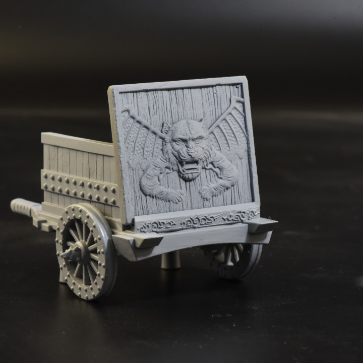 3D Printable Finch and Dragon - Combat Carts by Noir Phoenix Studio