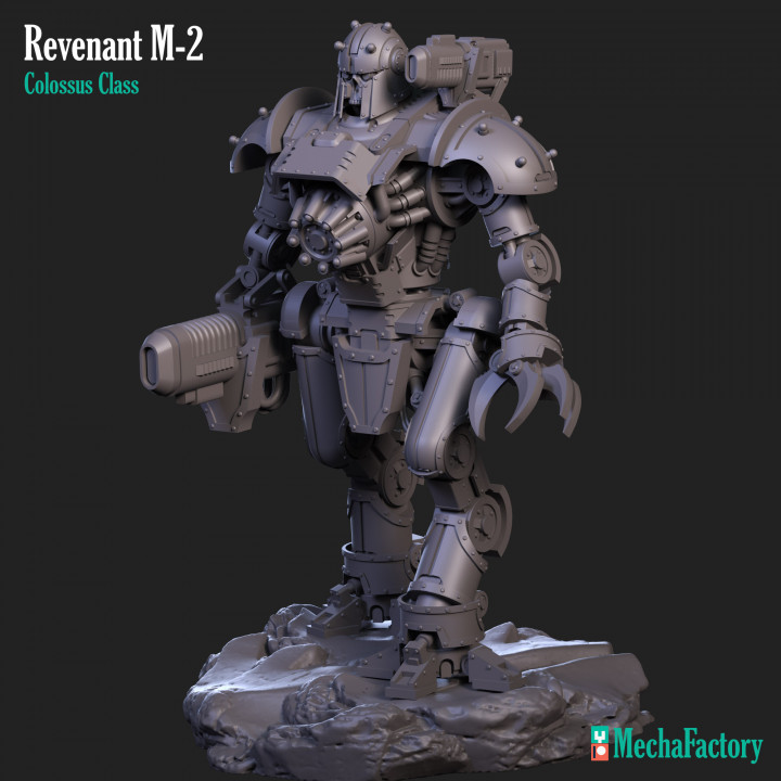 3D Printable Revenant M-2 by Sergeant Hammer