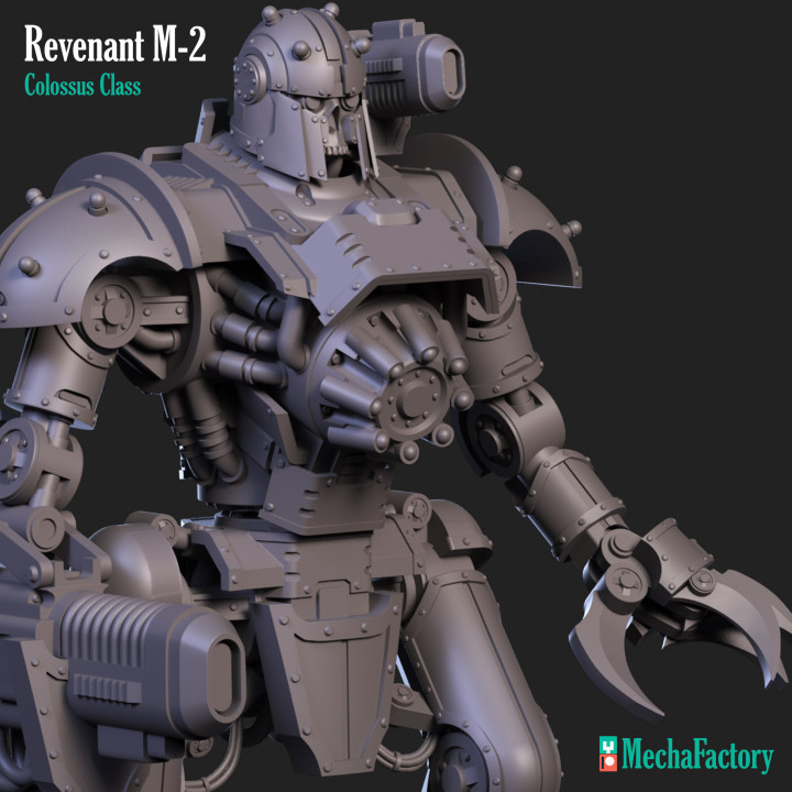 3D Printable Revenant M-2 by Sergeant Hammer