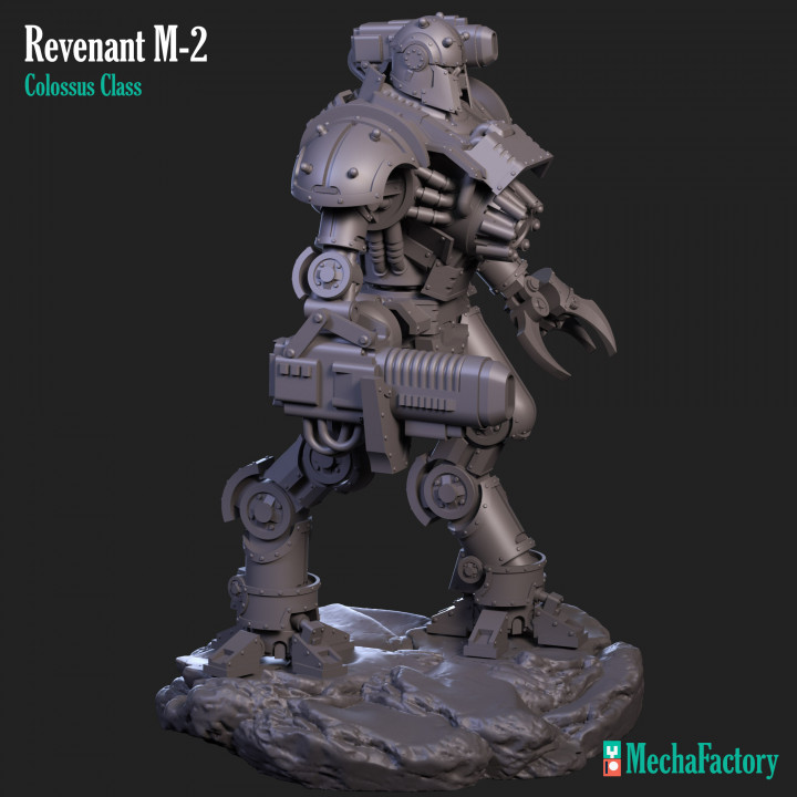 3D Printable Revenant M-2 by Sergeant Hammer
