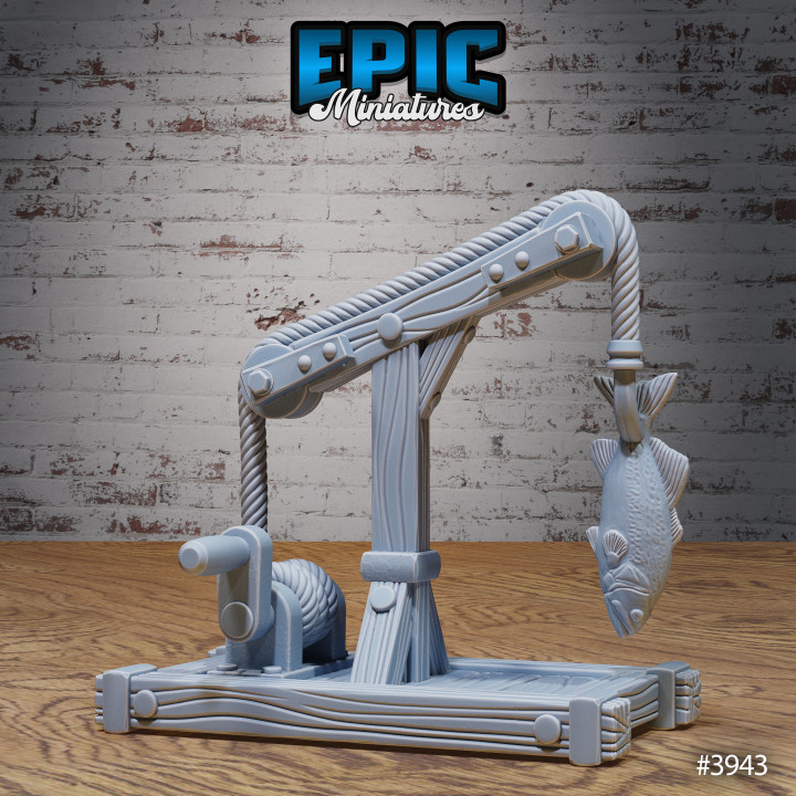 3D Printable Harbor Merchants Scatter / Port Items / Water Crew Item ...