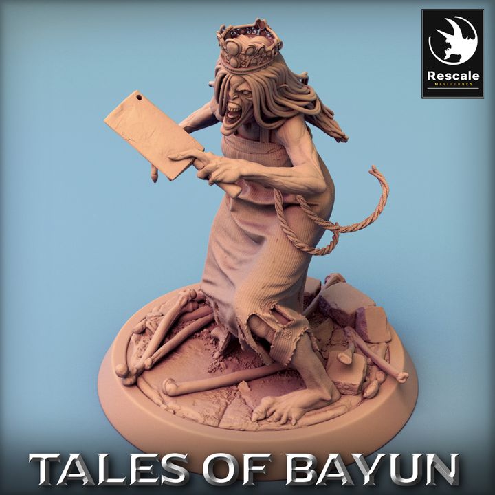 3D Printable Kikimora Princess Guard by Rescale Miniatures