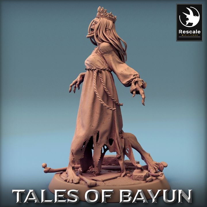 3D Printable Kikimora Princess Walk by Rescale Miniatures