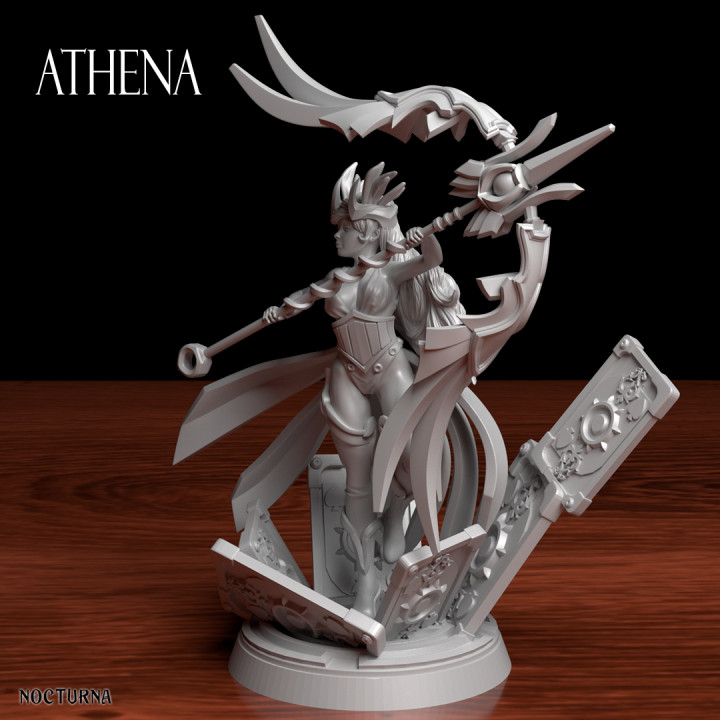 3D Printable Athena by Nocturna models
