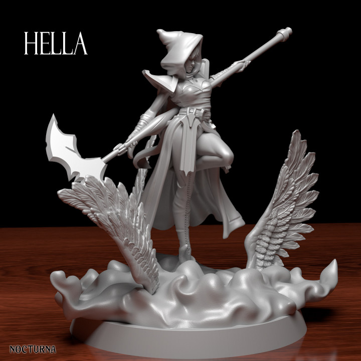 3D Printable Hella by Nocturna models