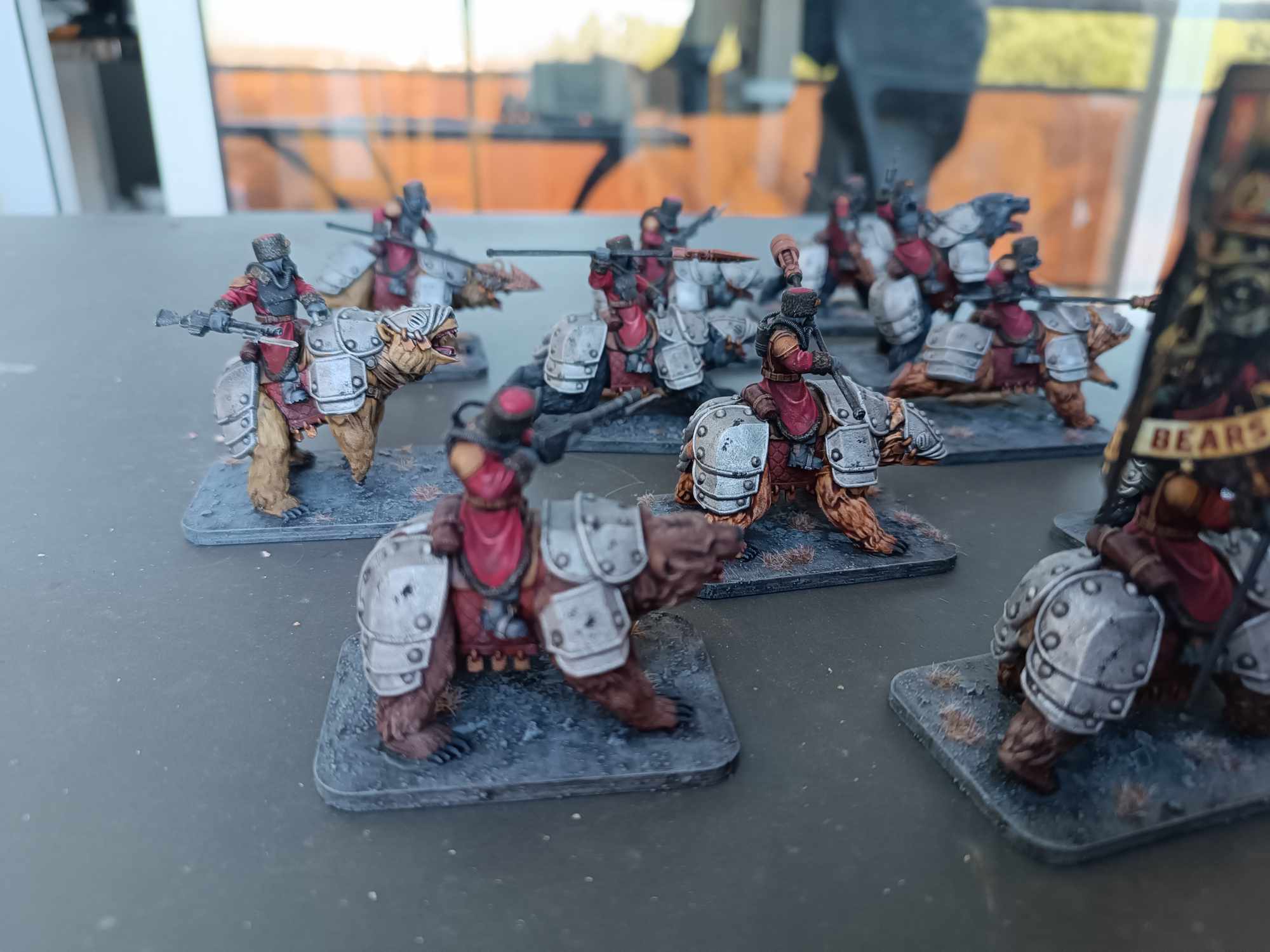 3D Printable GrimGuard Bear Riders by Station Forge