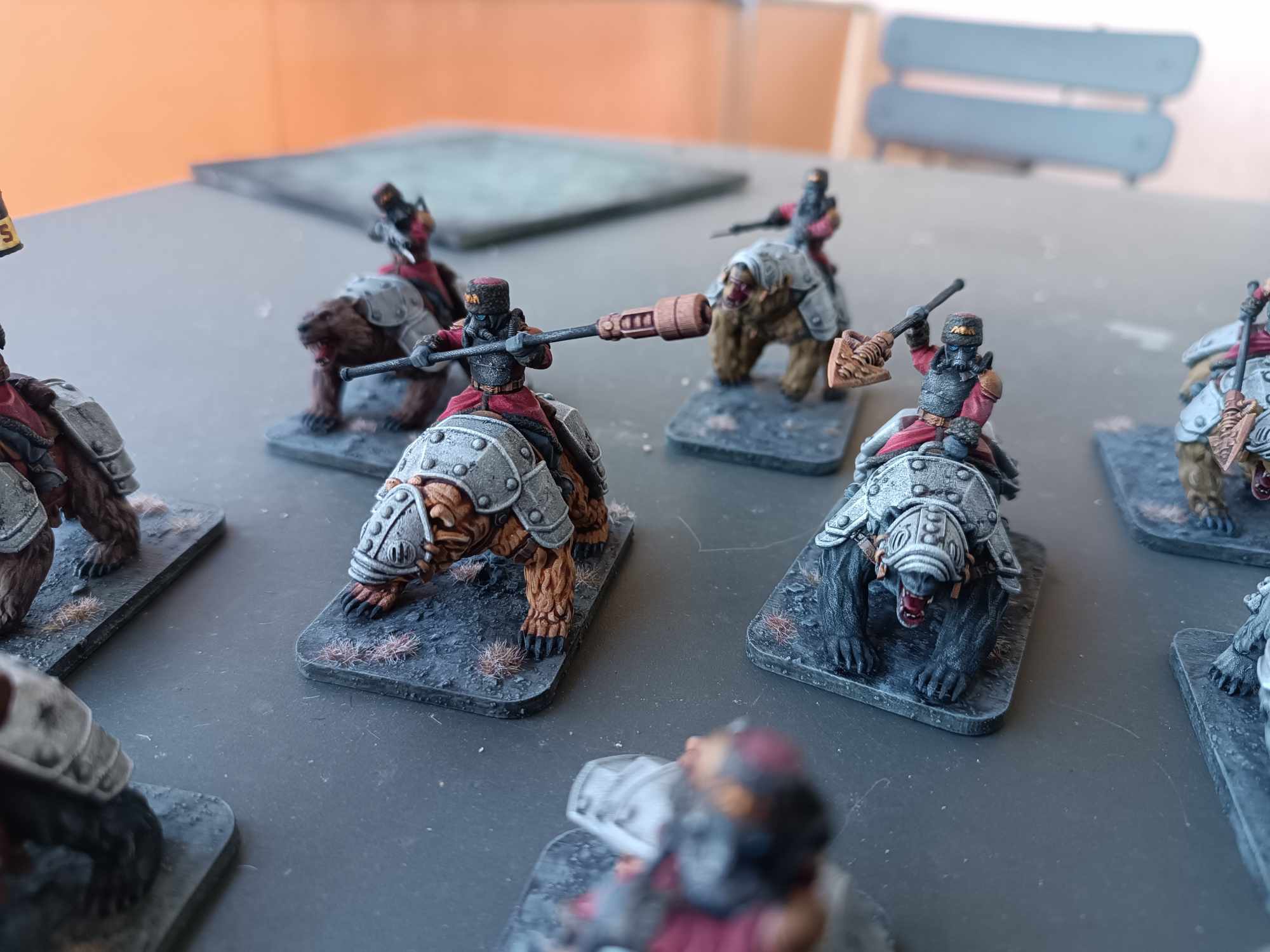 3D Printable GrimGuard Bear Riders by Station Forge