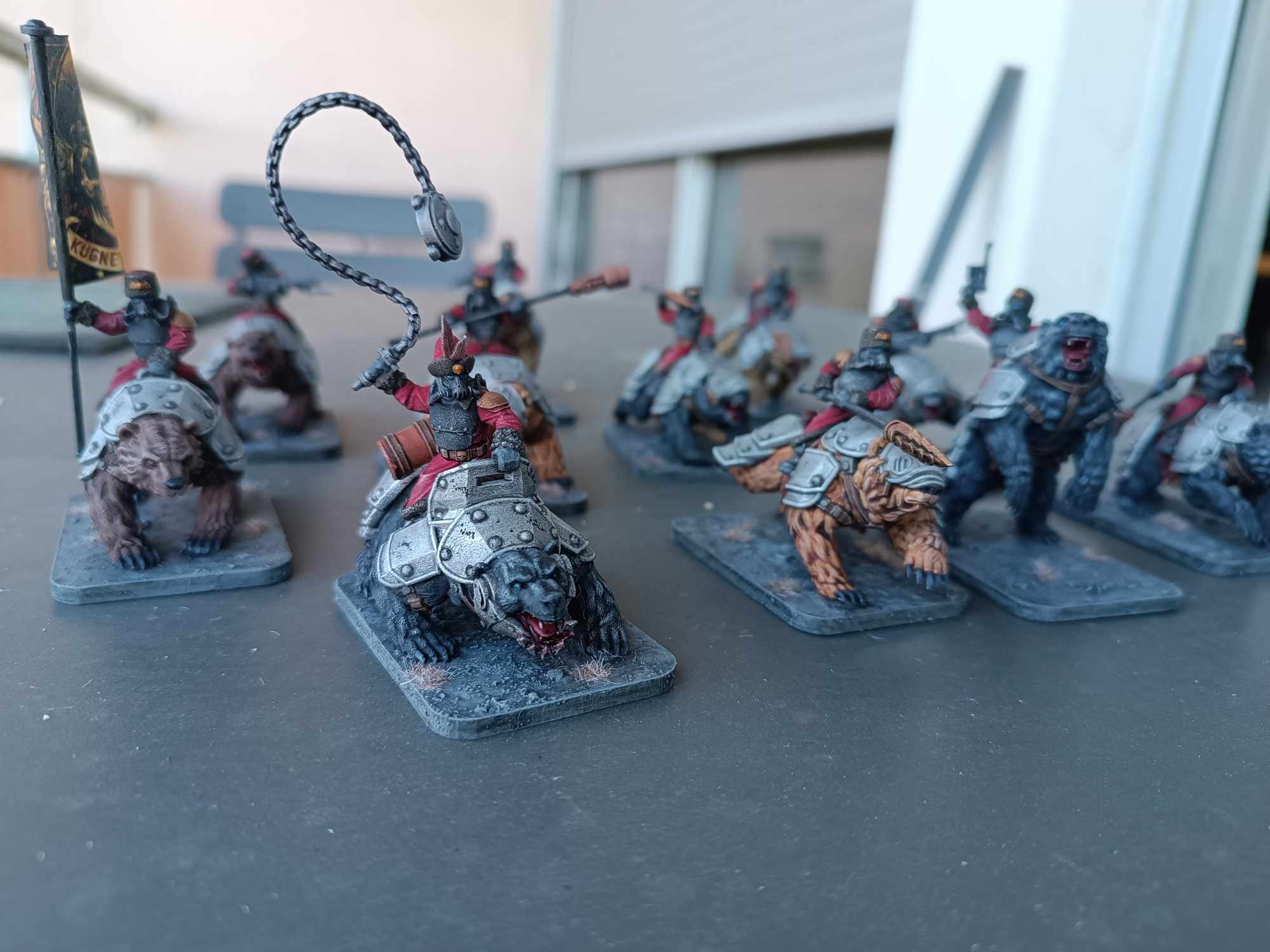3D Printable GrimGuard Bear Riders by Station Forge