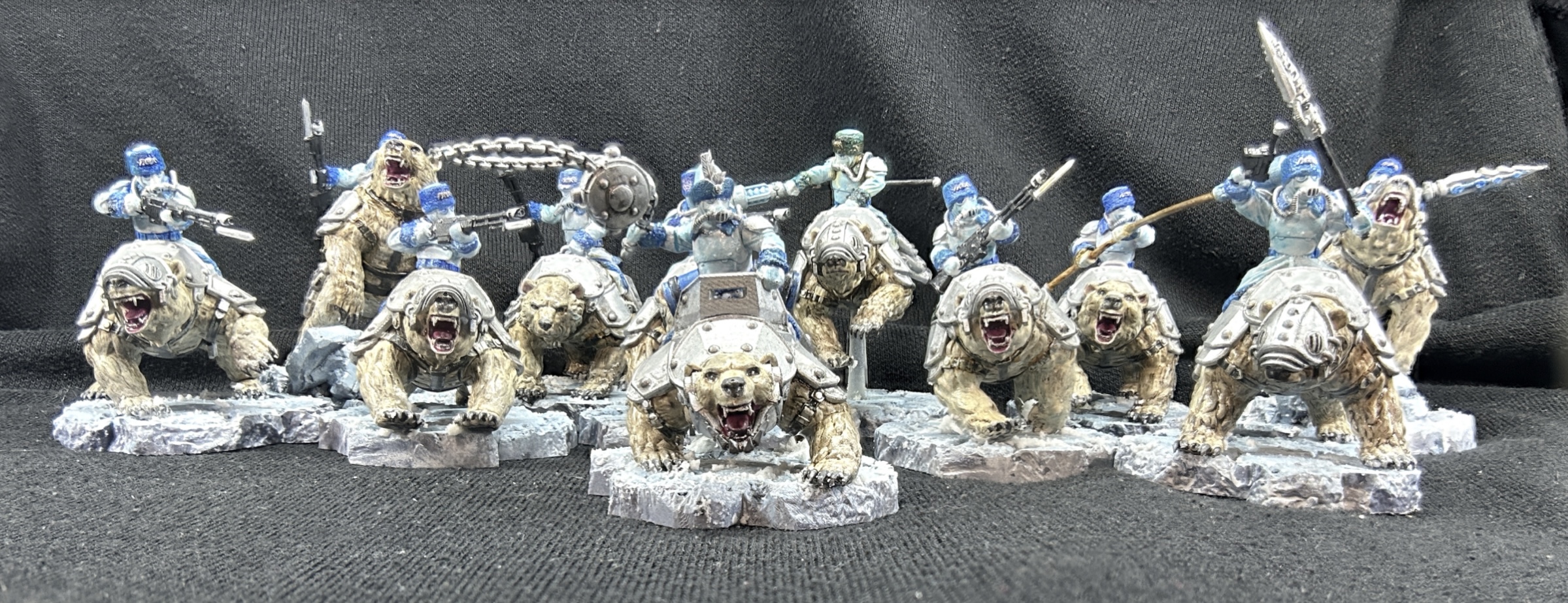 3D Printable GrimGuard Bear Riders by Station Forge