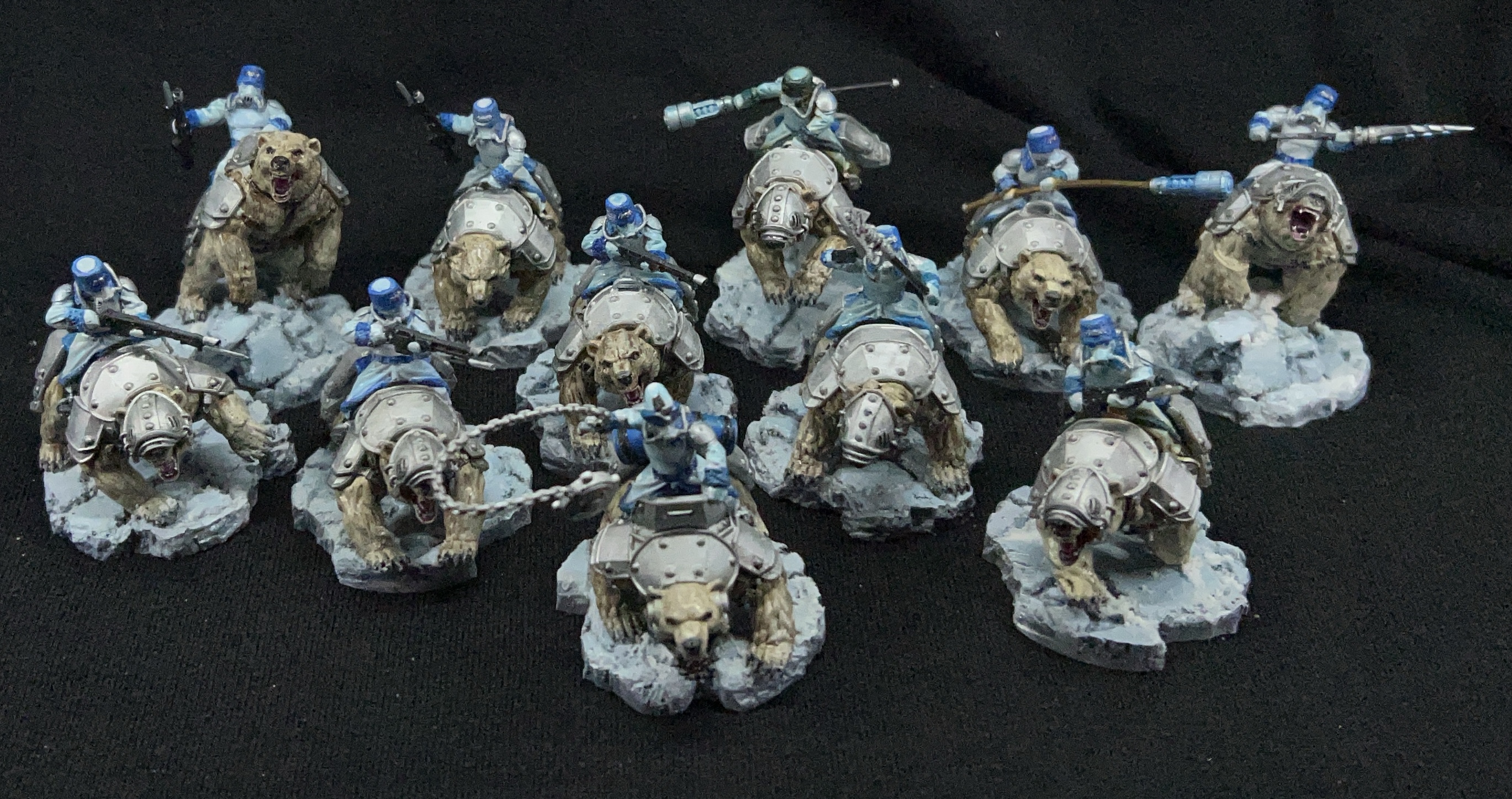 3D Printable GrimGuard Bear Riders by Station Forge