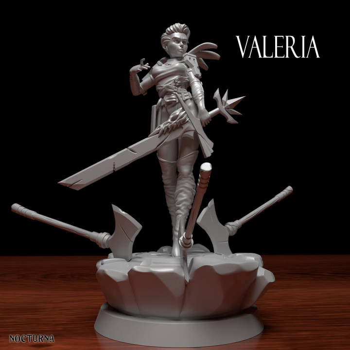 3D Printable Valeria by Nocturna models