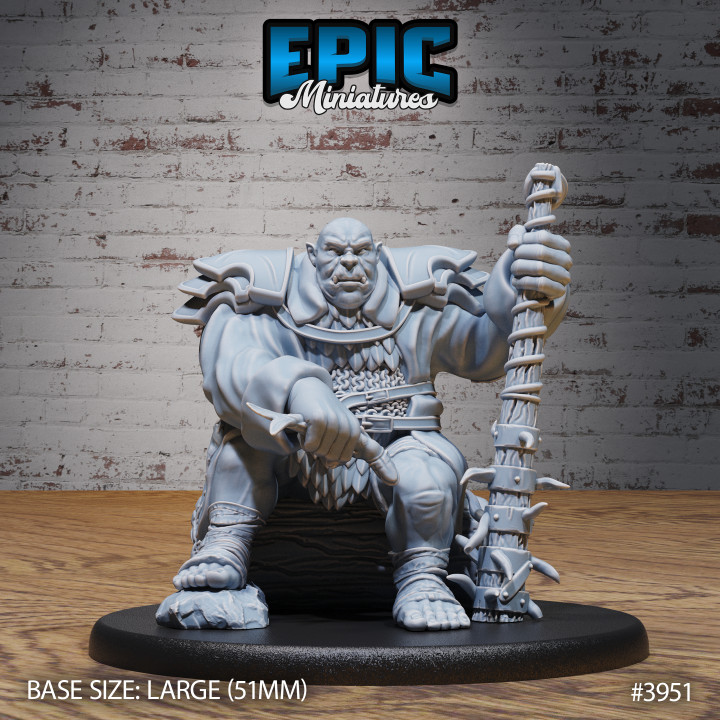 3D Printable Docks Ogre Set / Evil Troll / Male Harbor Beast / Port ...