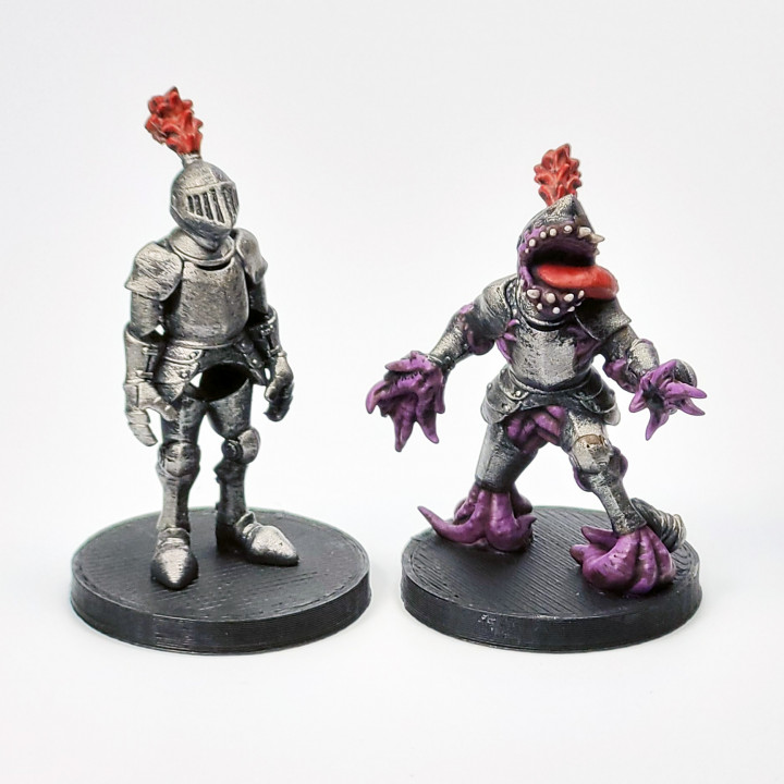 3D Printable Suit of Armor Mimic by Printed Encounter