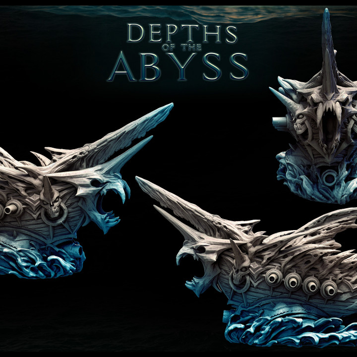 3D Printable Hidden Devious Kraken by Mini Monster Mayhem