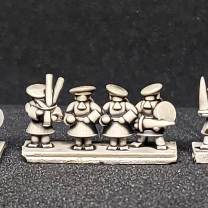 3D Printable 6mm XVIII HIGHLAND CLANSMEN by CARLOS AMADOR