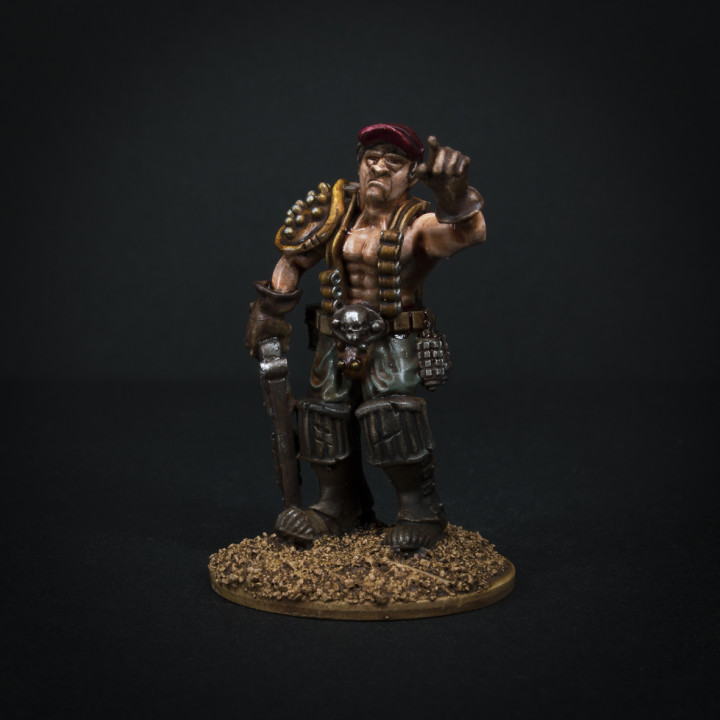 3D Printable Hive Scum Podcast Collab - Steve by Knucklebones Miniatures