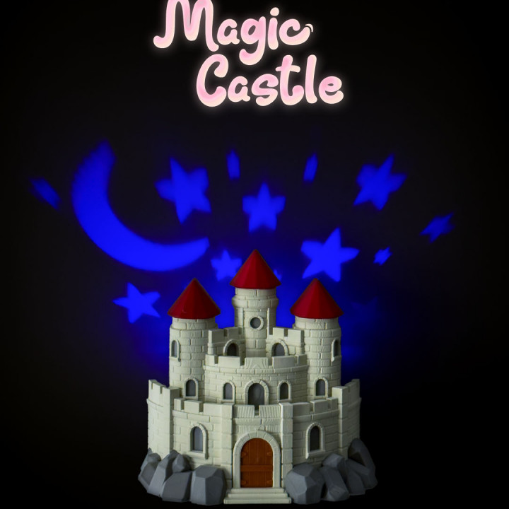 3D Printable Magic Castle by Stlflix