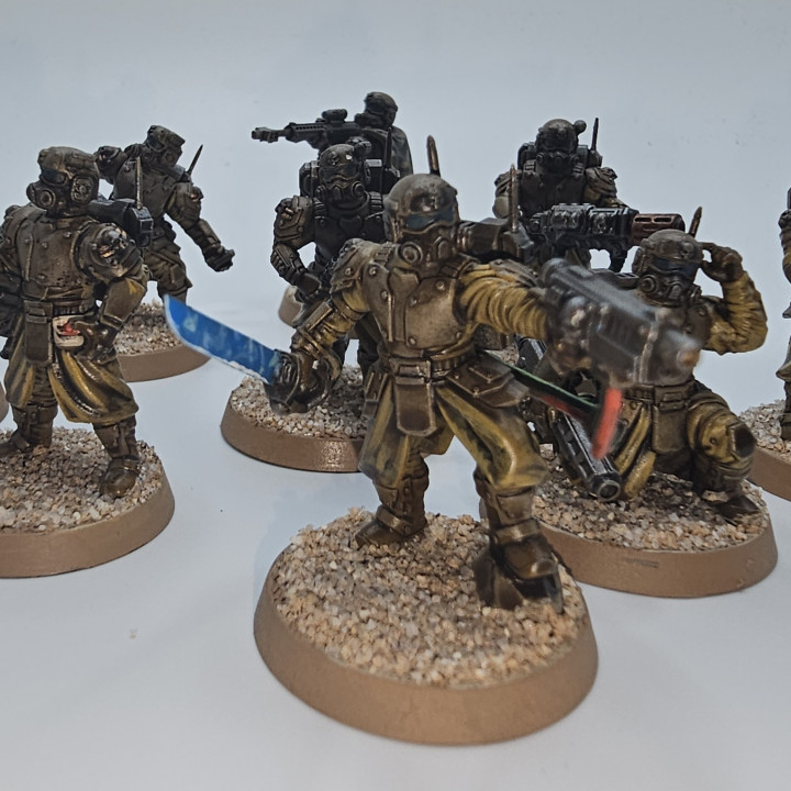 3D Print of Elite Kill Squad + Expansion x15 - Kaledon Fortis by billguyer