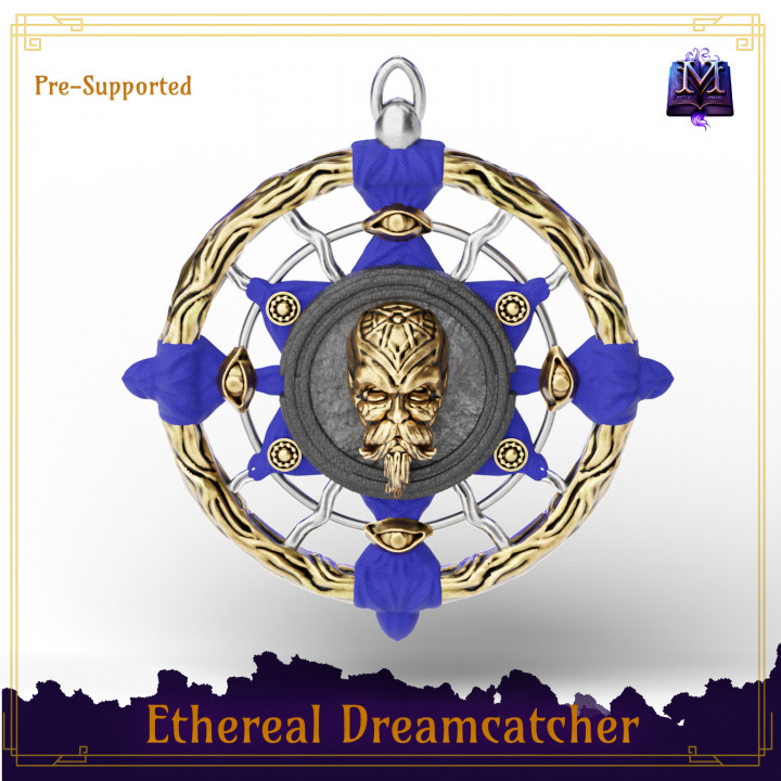 3D Printable Ethereal Dreamcatcher by Mystic Makers Miniatures