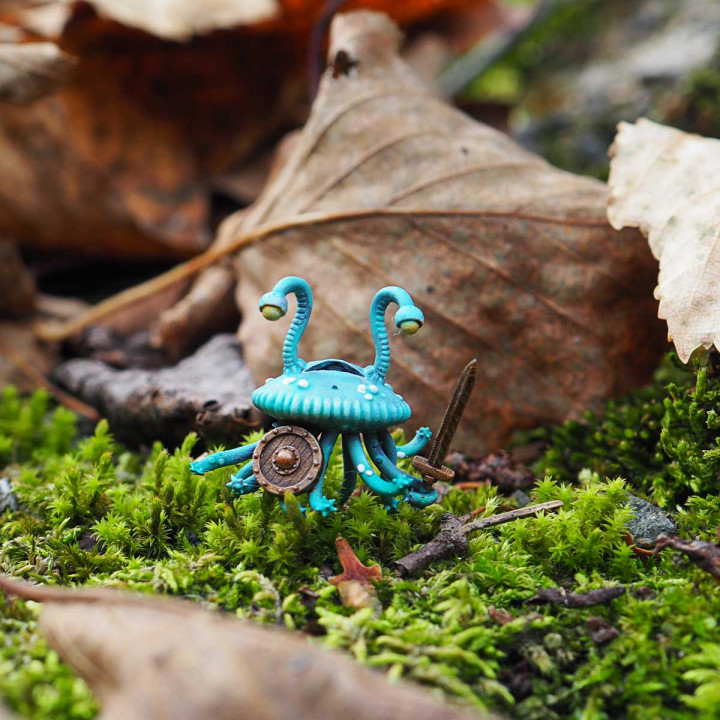 3D Printable Flumph by La Louve 3D 3D Printable Flumph by La Louve 3D